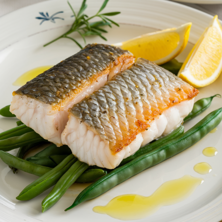 Miętus Ryba Królewski Filet 1kg Bez Skóry Dziki Łowiony i Mrożony na Morzu